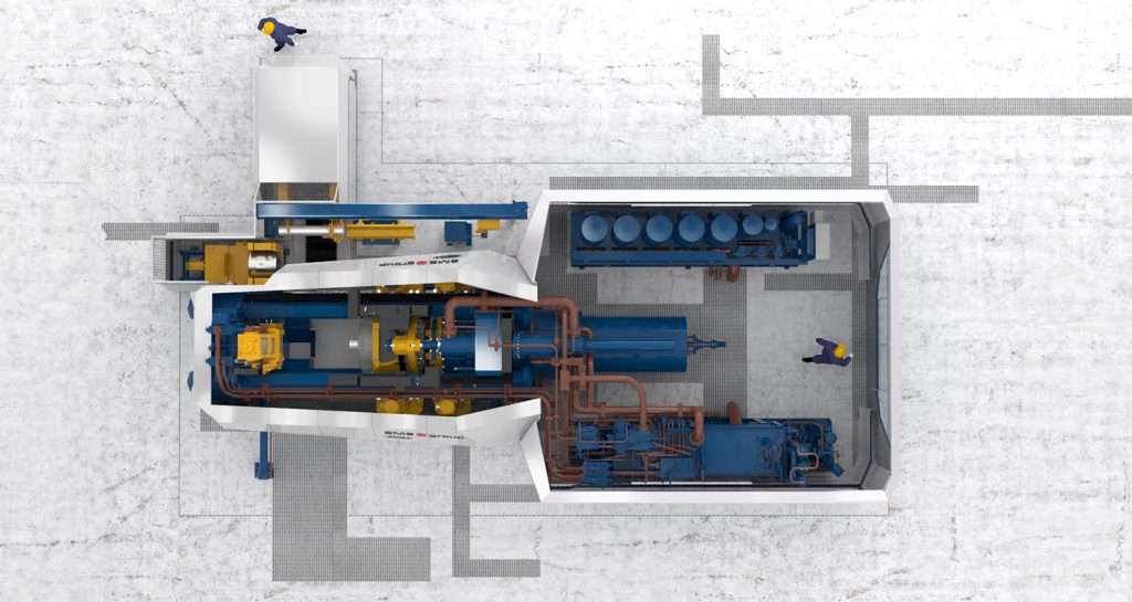 Industriedesign für die Einhausung der HybrEx Strangpressen